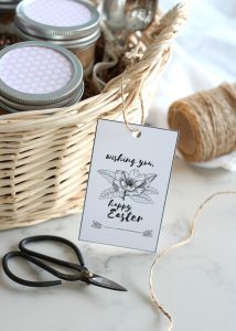 Hoppy Easter Printable Gift Tags - Satori Design for Living